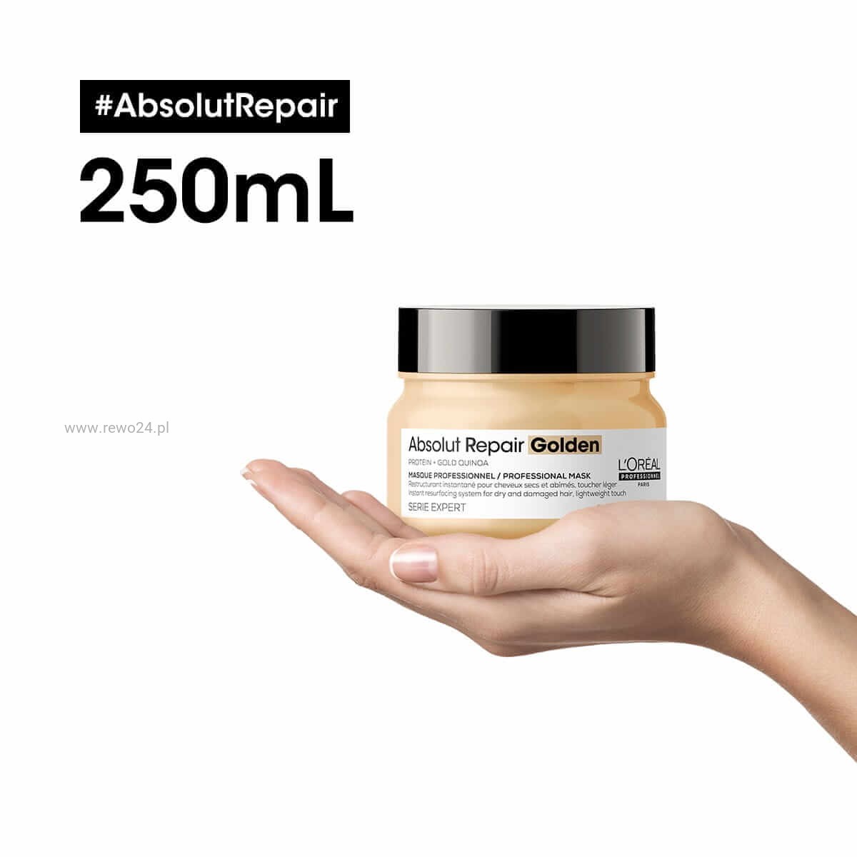 L'Oréal Serie Expert Absolut Repair Golden, Złota Maska do Włosów
